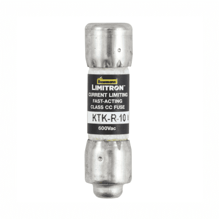 FUSIVEL DE ACAO RAPIDA 10A CC 10X38MM 200KA 600VCA KTK-R-10 BUSSMANN EATON