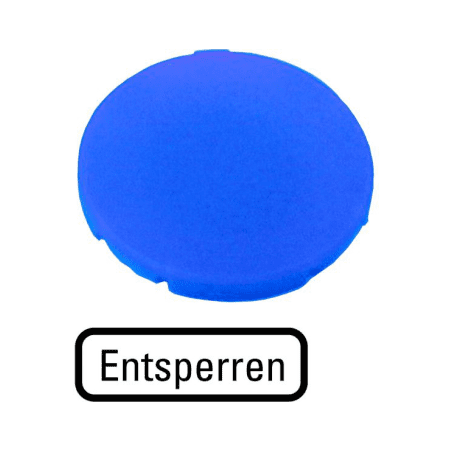 TECLA PARA BOTAO DE COMANDO FACEADO AZUL (ENTSPERREN) M22-XD-B-D14 EATON