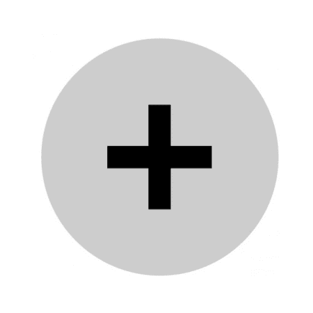 TECLA PARA BOTAO DE COMANDO LUMINOSO FACEADO COM SIMBOLO (+) M22-XDL-W-X4 EATON