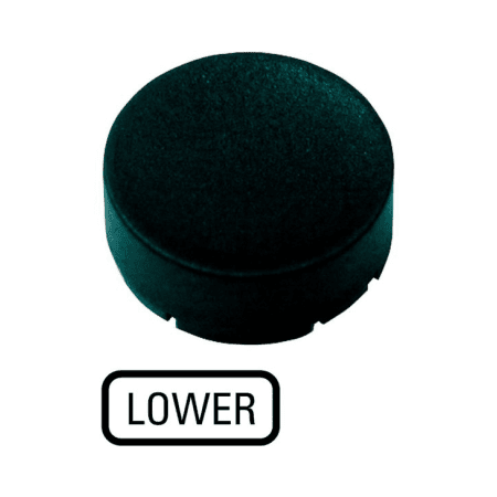 TECLA PARA BOTAO DE COMANDO SALIENTE PRETO (LOWER) M22-XDH-S-GB18 EATON