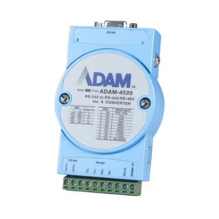 MODULO I/O 8DI 8DO SOURCE TYPE MODBUS / SNMP / MQTT 2W 24VCC ADAM-6052-D ADVANTECH
