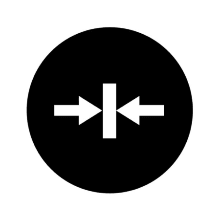 TECLA PARA BOTAO DE COMANDO FACEADO PRETO COM SIMBOLO (GRAMPO) M22-XD-S-X14 EATON