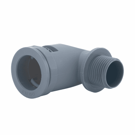 TERMINACAO POLEONFIT PG21 ANGULAR PARA CONDUITE DN23 CINZA 1535210014 ...