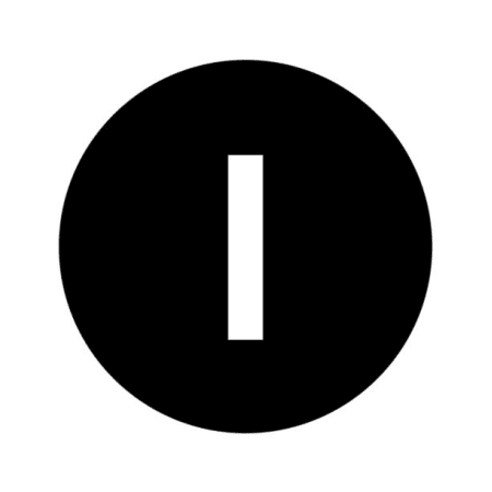 TECLA PARA BOTAO DE COMANDO FACEADO PRETO (START) M22-XD-S-X1 EATON