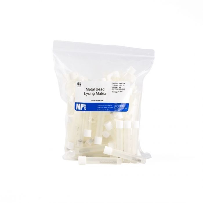 TallPrep Metal Bead Lysing Matrix Tubes - MPBIO - 50 x 4.5 mL tubes ...