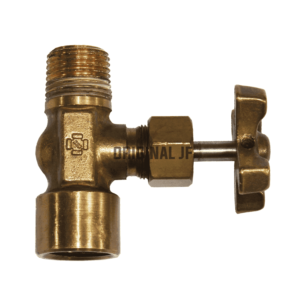 VALVULA HIDRAULICA AGULHA MACHO/FEMEA 1/2 NPT - JFMaquinas