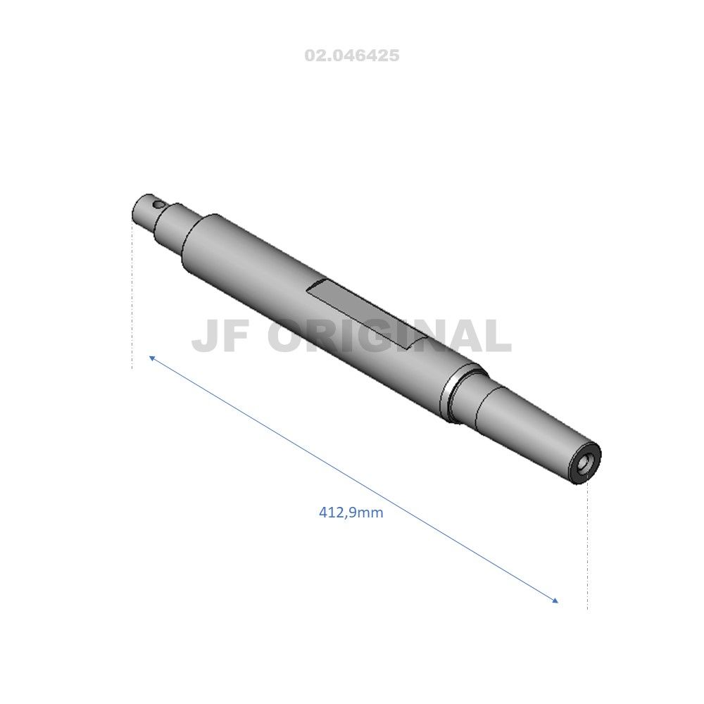 EIXO DO ROTOR ENS JF40/50/60 - EIXO DO ROTOR ENS JF40/50/60 MAXXIUM (PO ...