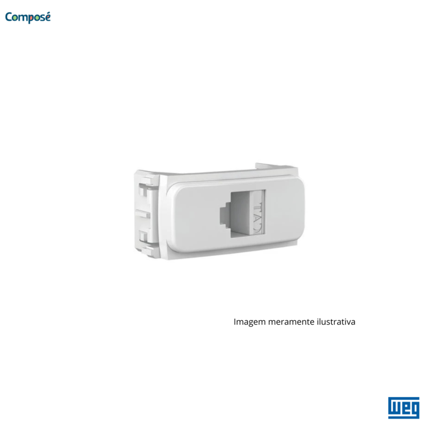 MODULO CONECTOR DE INTERNET RJ45 WEG COMPOSÉ