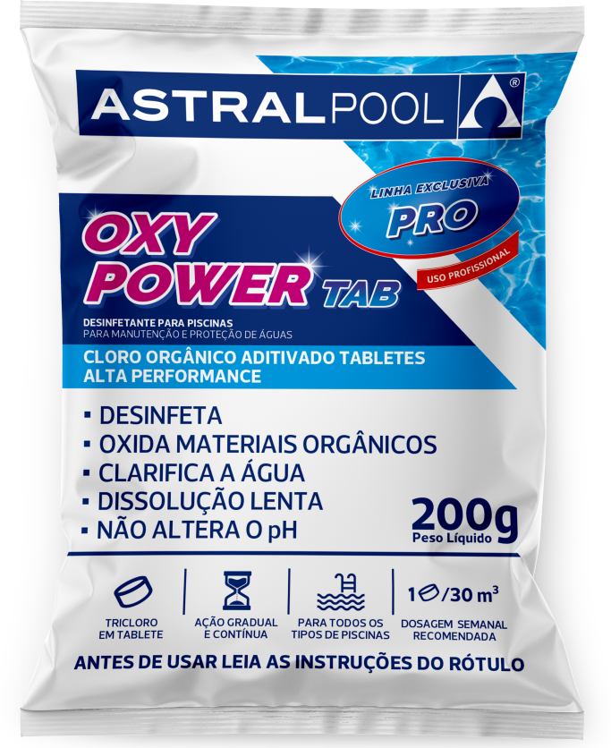Cloro Oxy Power Tab 200g