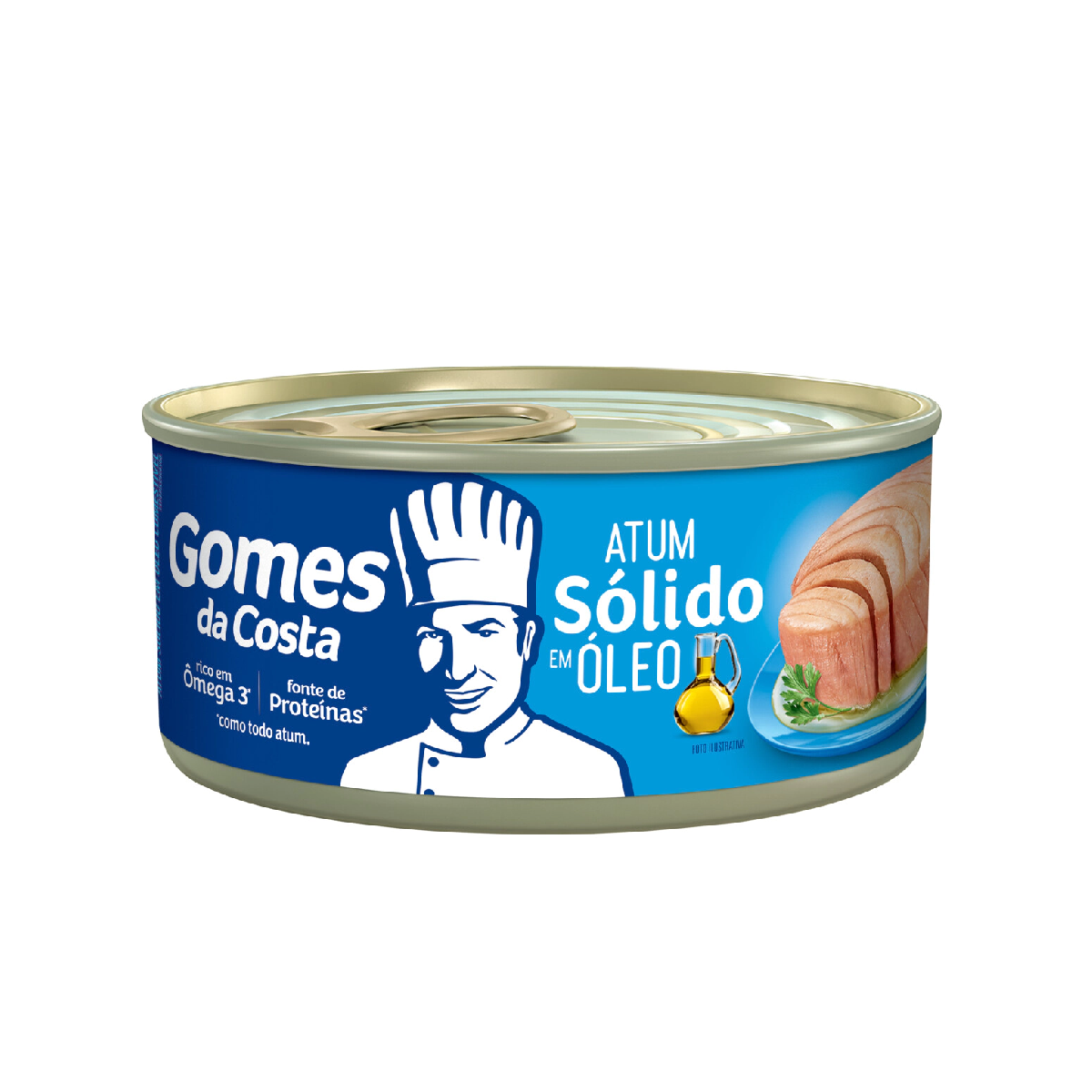 ATUM PESCADOR SÓLIDO EM ÓLEO 140GR - Tozzo Alimentos Ltda