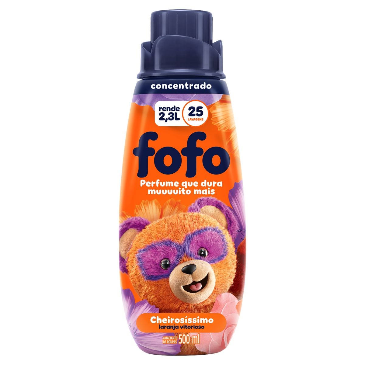AMACIANTE FOFO CONCENTRADO LARANJA VITORIOSO 500ML - Tozzo Alimentos Ltda