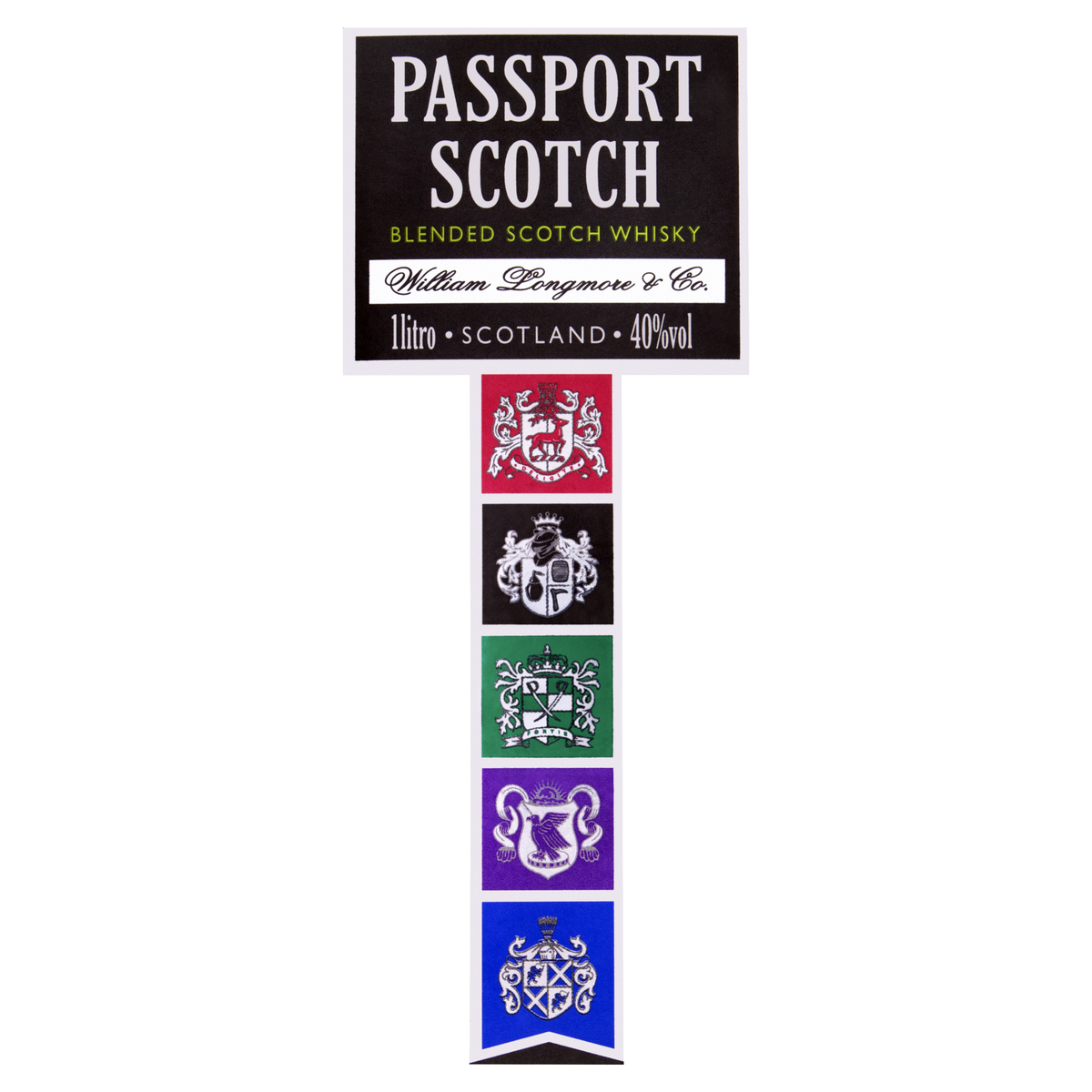 WHISKY PASSPORT 1 LT - Tozzo Alimentos Ltda