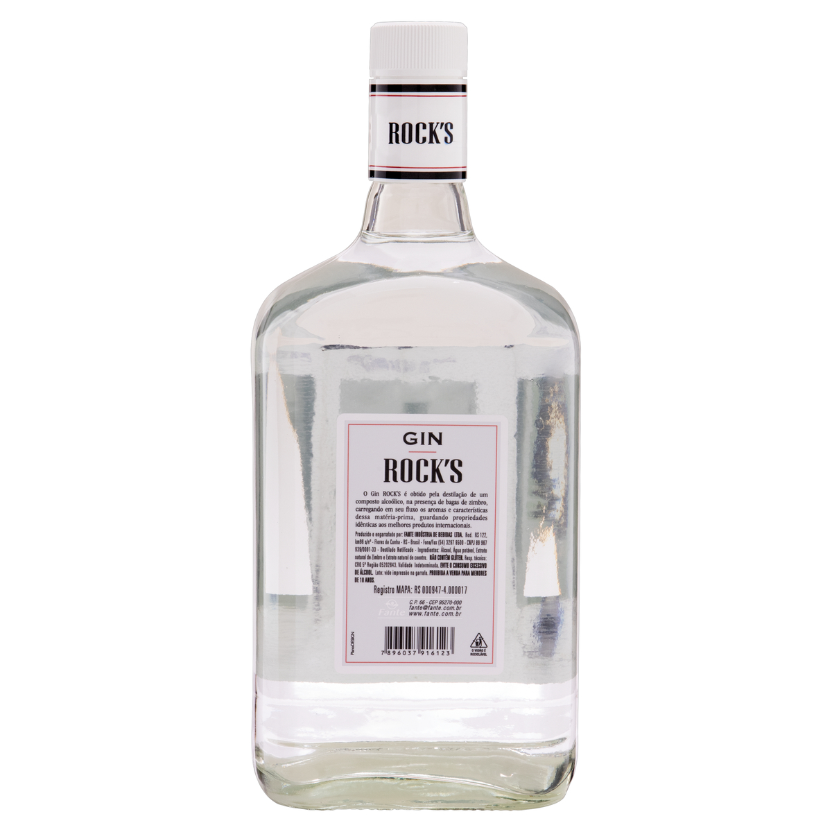 GIN ROCK'S 995ML, CX C/6 - Tozzo Alimentos Ltda
