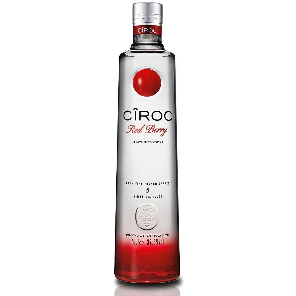 VODKA CIROC RED BERRY 750 ML - Tozzo Alimentos Ltda