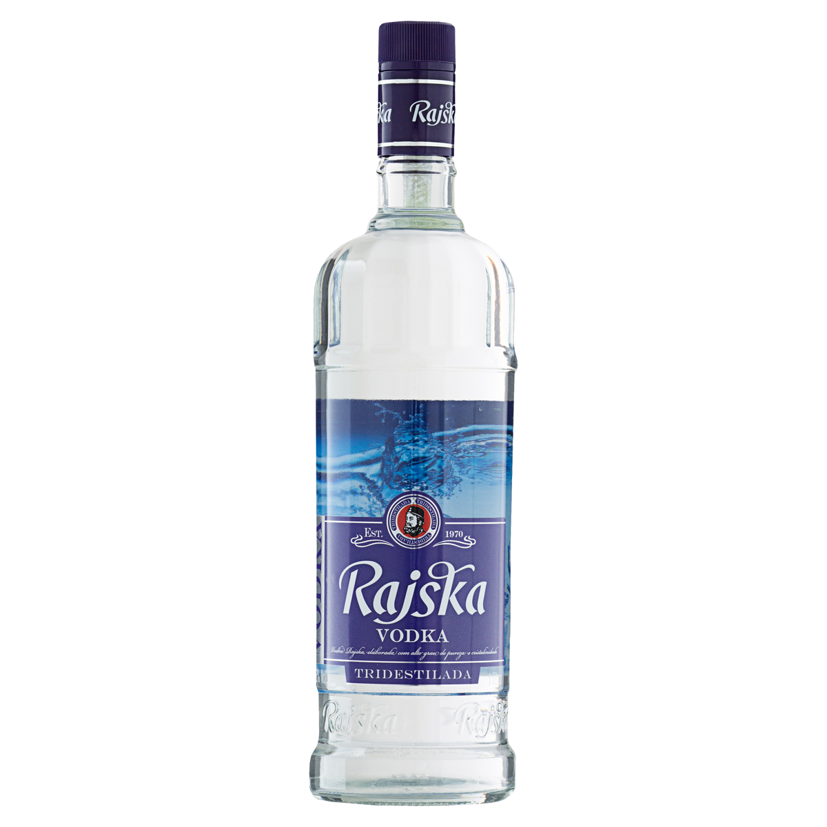 VODKA RAJSKA 1LT - Tozzo Alimentos Ltda