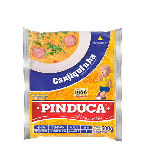 CANJIQUINHA PINDUCA 500GR, FR C/20 - Tozzo Alimentos Ltda