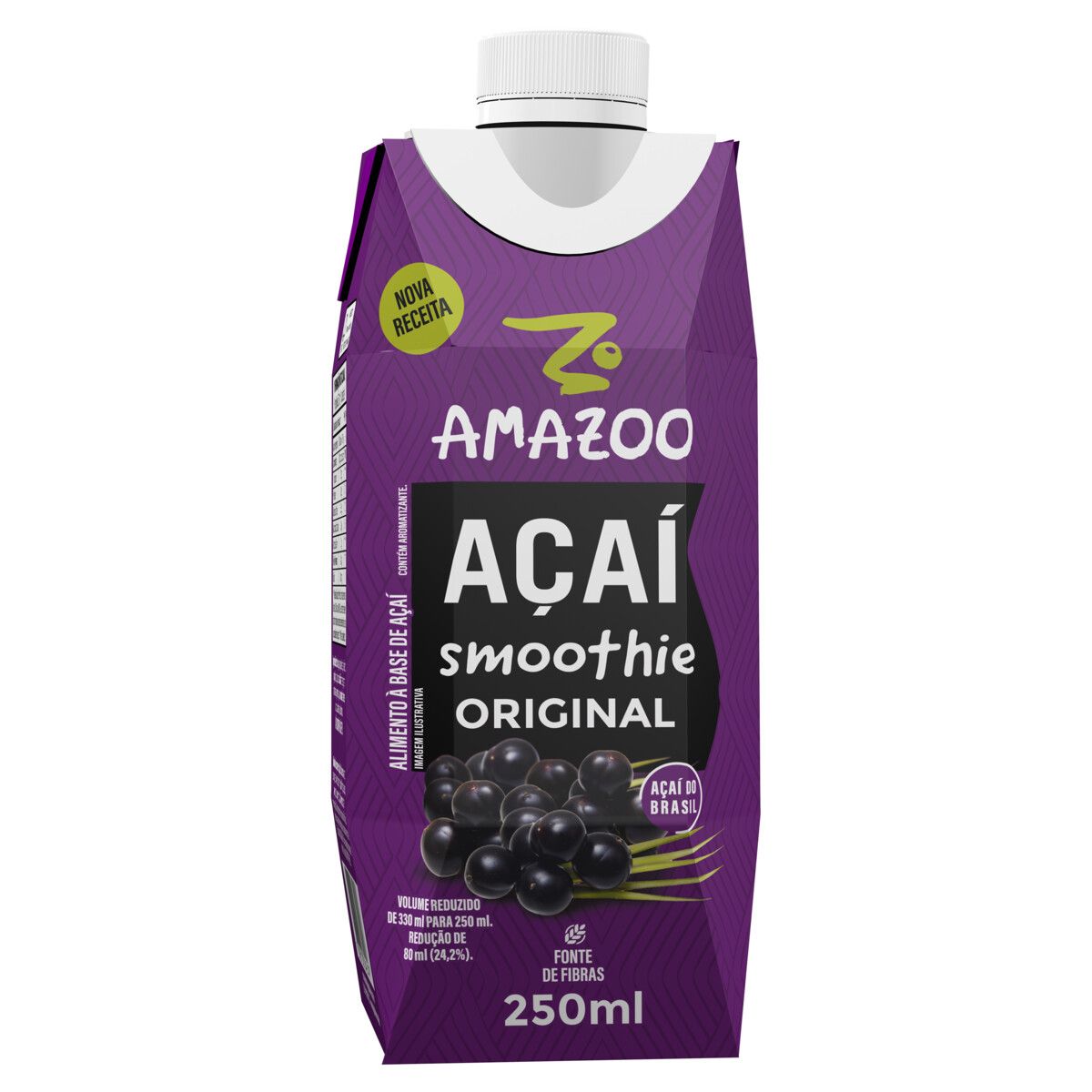 AMAZOO AÇAÍ TRADICIONAL 250ML - Tozzo Alimentos Ltda