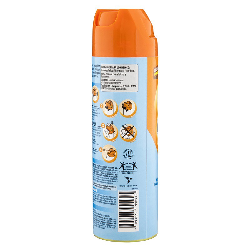INSETICIDA SBP AERO ANTI AEDES AEGYPTI 273ML - Tozzo Alimentos Ltda