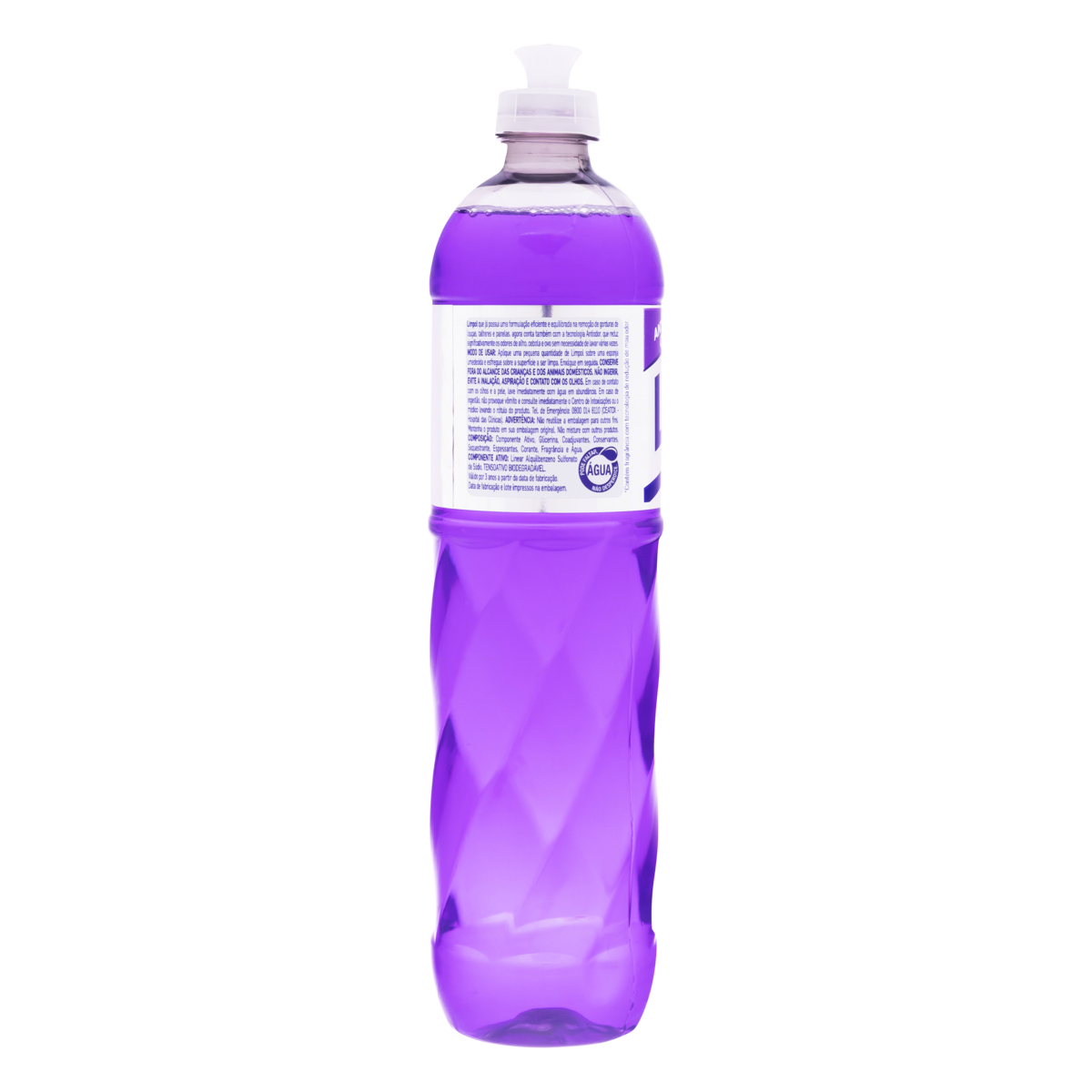 DETERGENTE LÍQUIDO LIMPOL DE LAVANDA 500ML, CX C/24 - Tozzo Alimentos Ltda