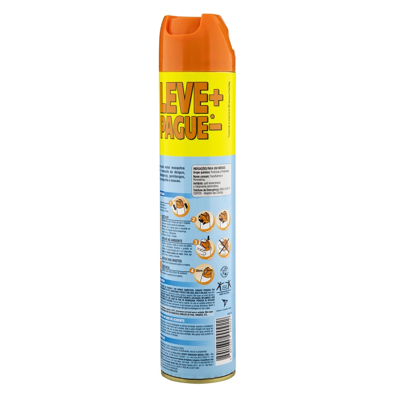 INSETICIDA SBP AERO ANTI AEDES AEGYPTI 450ML, KIT 6 UN - Tozzo ...