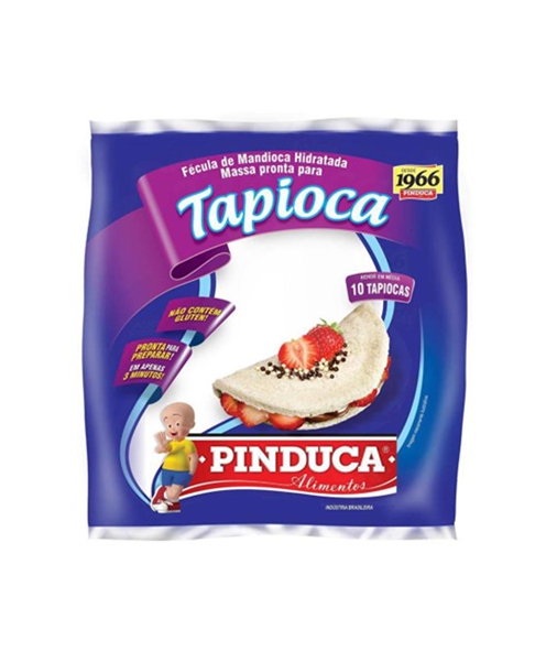 MASSA PRONTA TAPIOCA PINDUCA 1KG, CX C/10 - Tozzo Alimentos Ltda