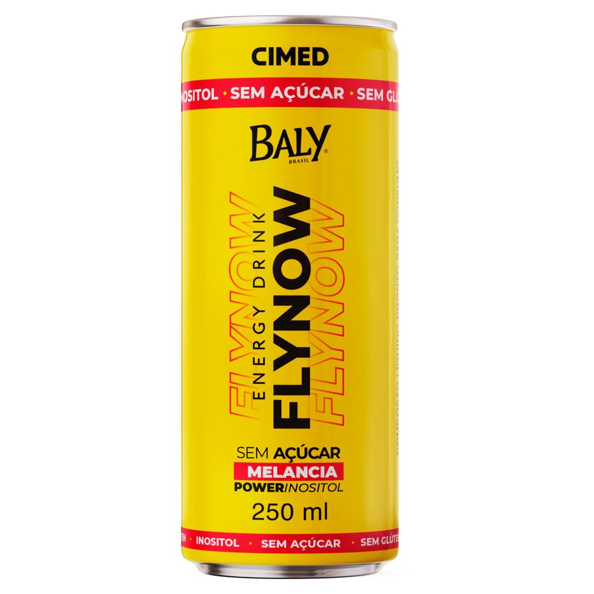 ENERGÉTICO BALY MELANCIA ZERO AÇUCAR 250ML, DS C/6 - Tozzo Alimentos Ltda