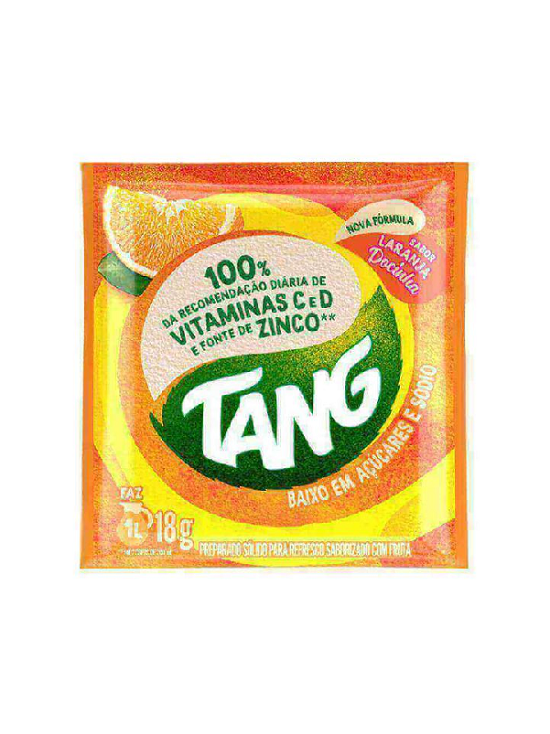 REFRESCO TANG DE LARANJA DOCINHA 18GR, KIT 18 UN - Tozzo Alimentos Ltda