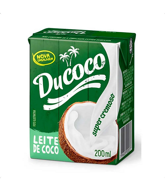 LEITE DE COCO DUCOCO TETRA PAK 200ML - LEITE DE COCO DUCOCO TP 200ML ...