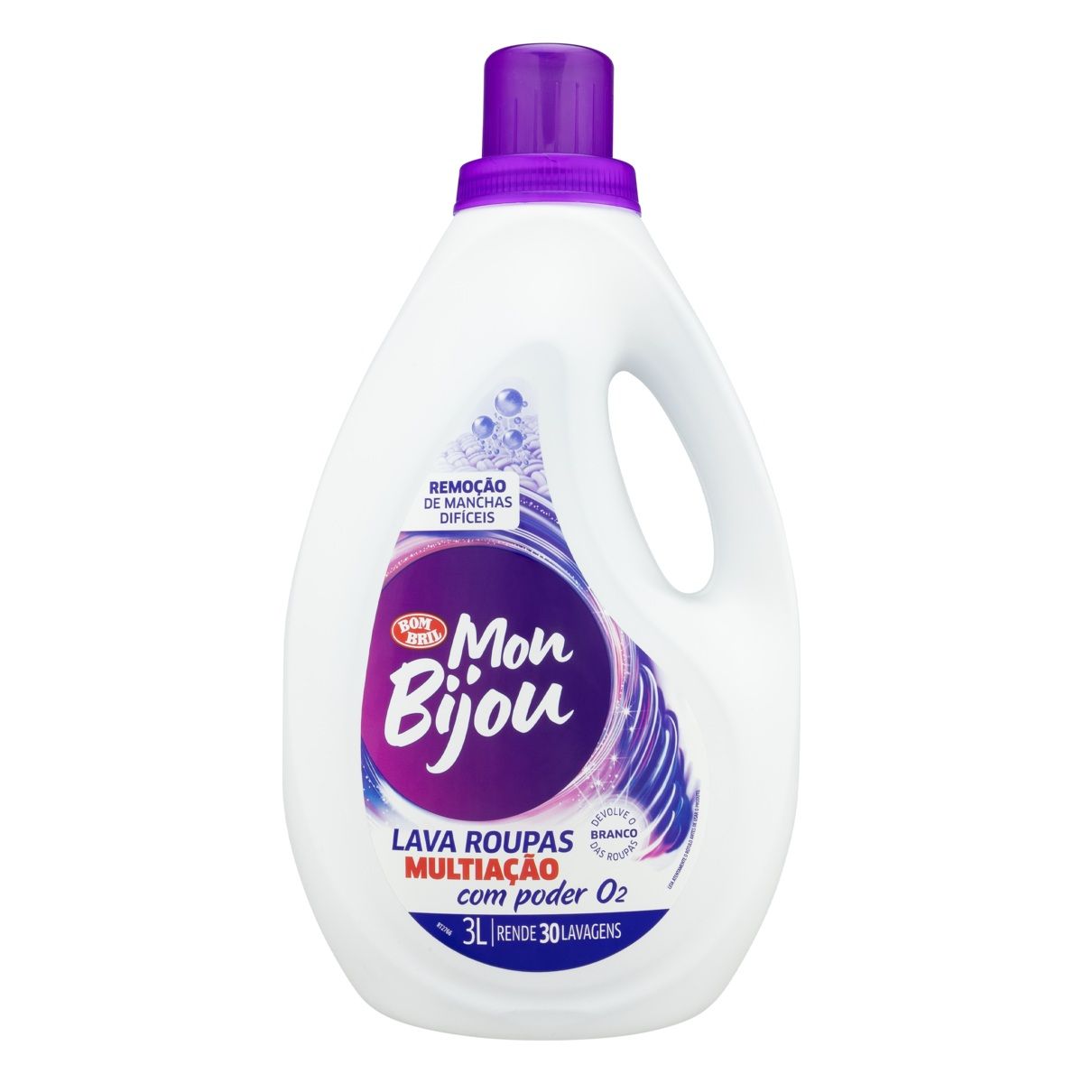 LAVA ROUPAS LIQUIDO MON BIJOU AZUL 3LT - Tozzo Alimentos Ltda