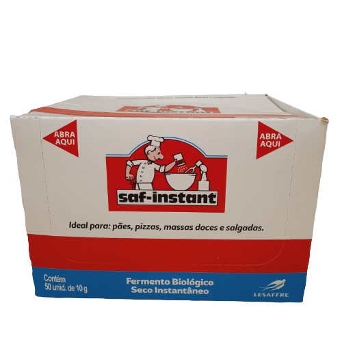 FERMENTO SAF INSTANTANEO 10GR, KIT 50 UN - Tozzo Alimentos Ltda