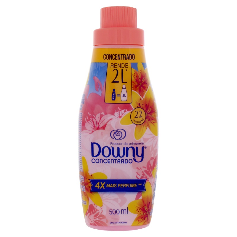 AMACIANTE DOWNY CONCENTRADO PRIMAVERA AMA 500ML - Tozzo Alimentos Ltda