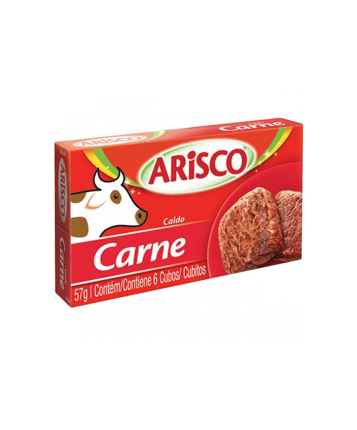 CALDO ARISCO CARNE 57GR, CX C/10 - Tozzo Alimentos Ltda